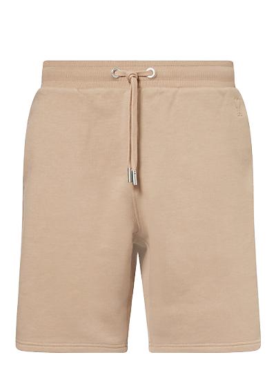 AMI Ami Logo Stitch Cotton Sweat Shorts